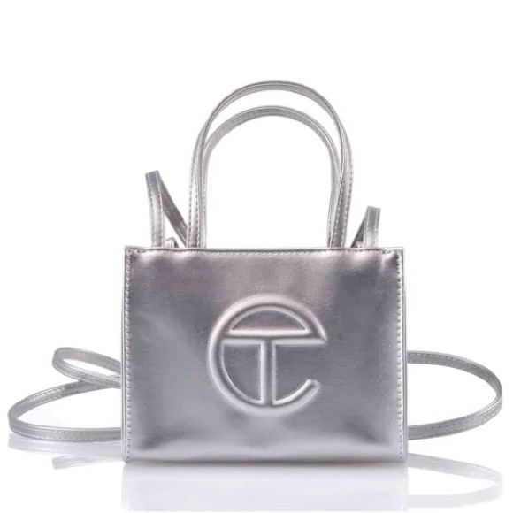 Telfar | Bags | New Silver Small Telfar | Poshmark